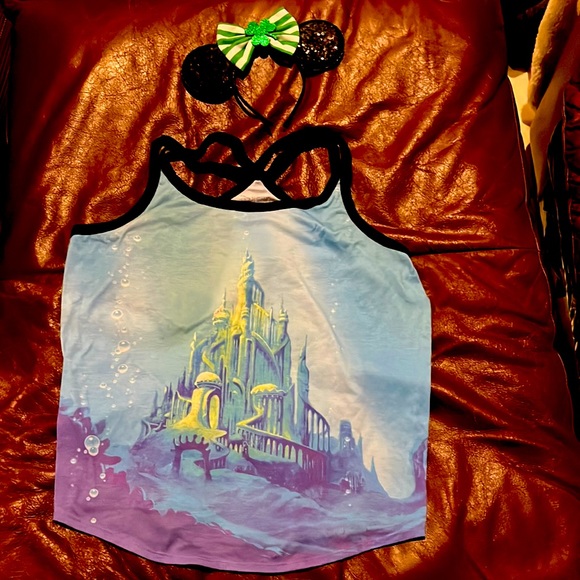 Hot Topic | Tops | Disney Castle Tank From Hot Topic | Poshmark
